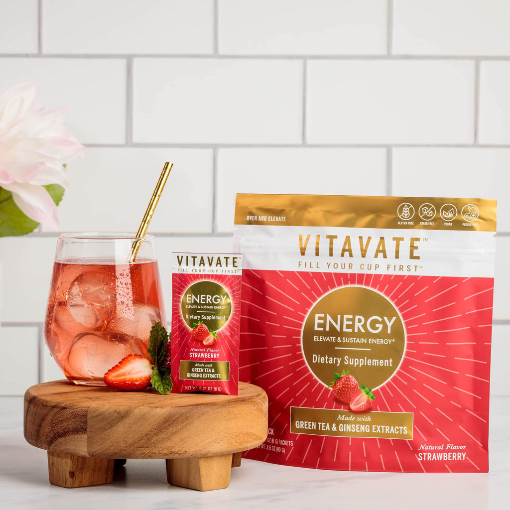 VITAVATE vitamin packets for busy days