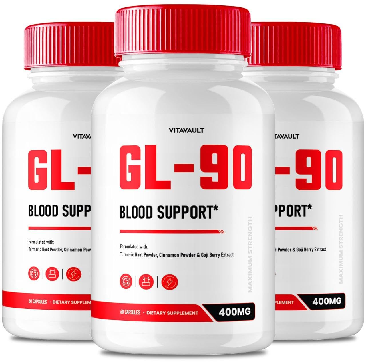 Vitavault GL-90 blood support capsules