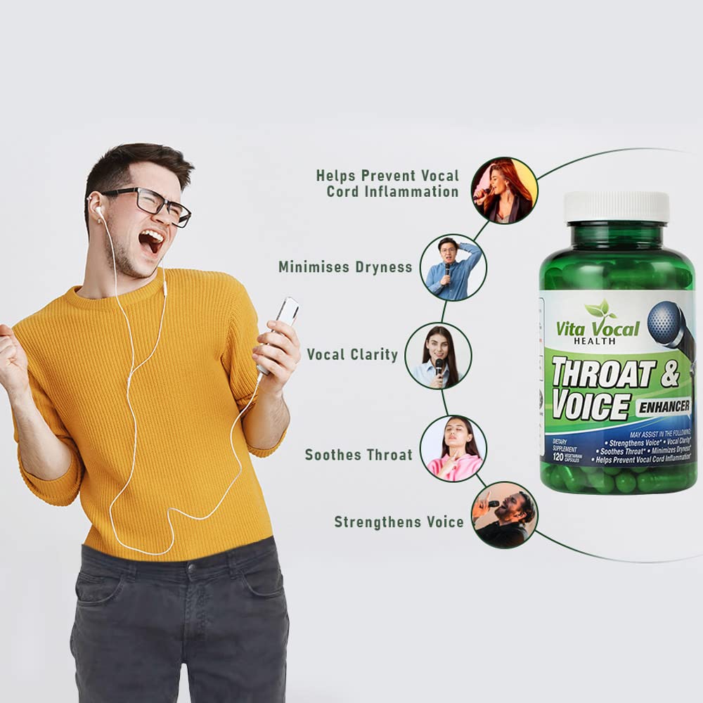 VitaVocal whole food multivitamin capsules