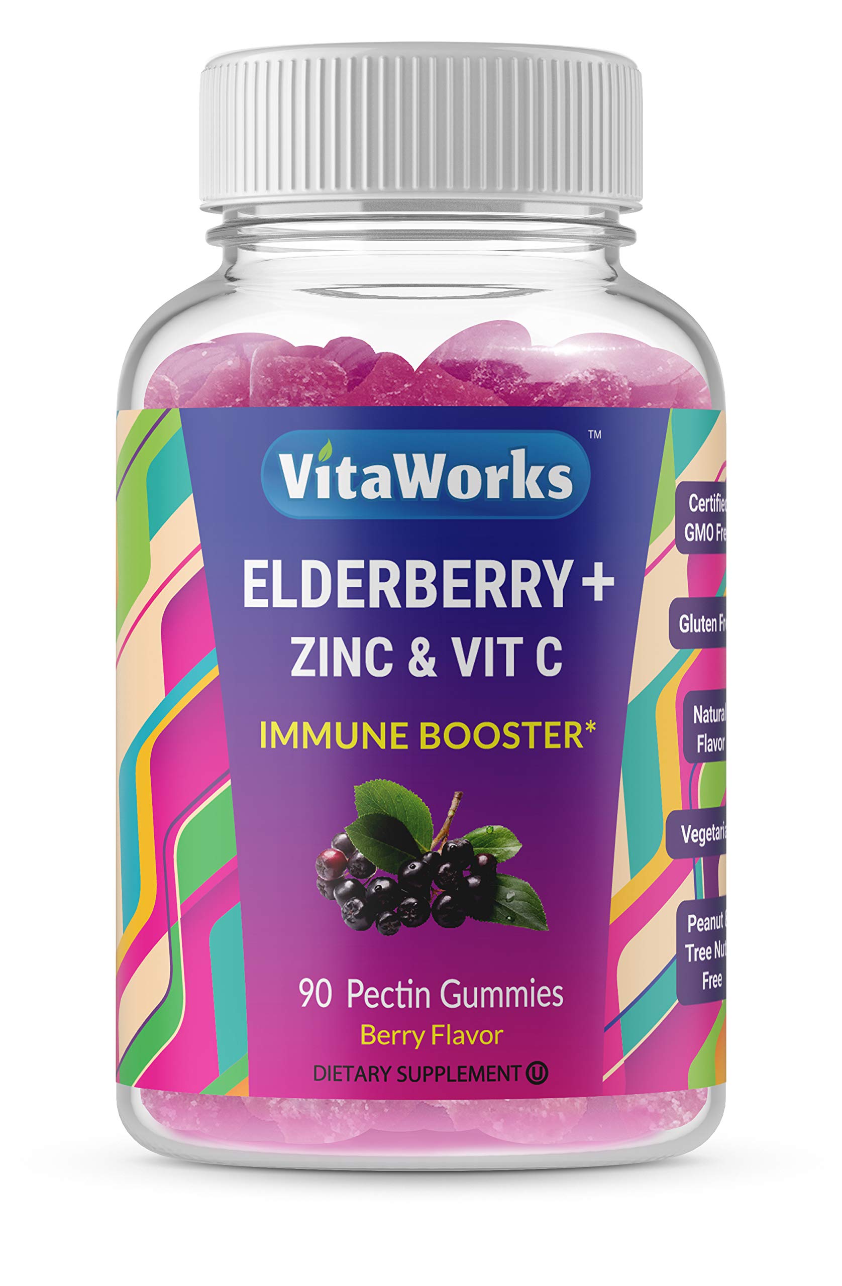 VitaWorks elderberry gummies for immunity