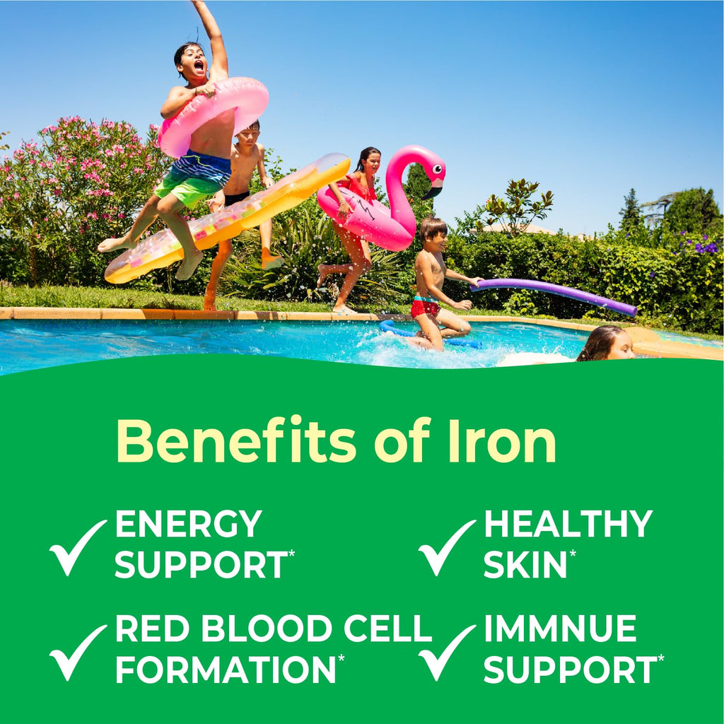 VitaWorks iron tablets for healthy growth