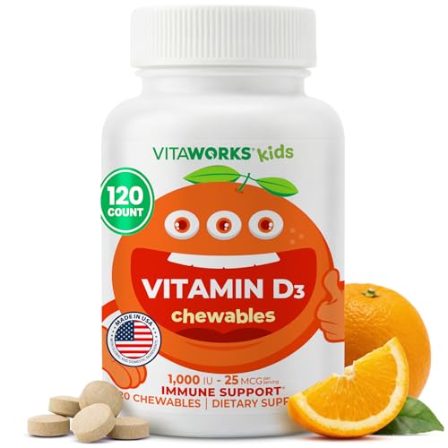 VitaWorks Kids Vitamin D chewable