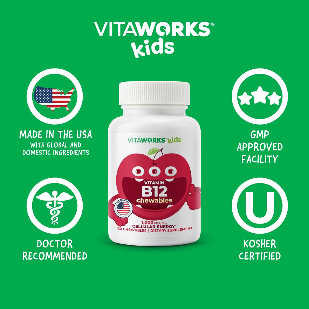 VitaWorks vitamin B12 for vegans