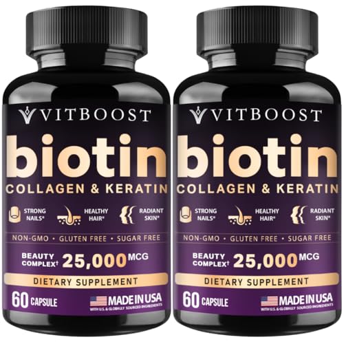 VITBOOST biotin capsules for hair growth