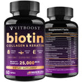 VITBOOST biotin capsules for hair health