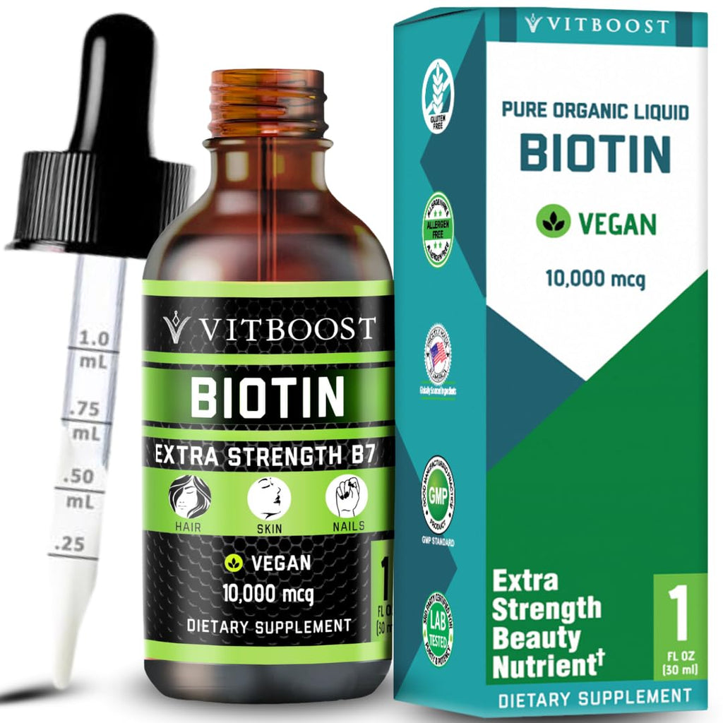 VITBOOST biotin liquid supplement