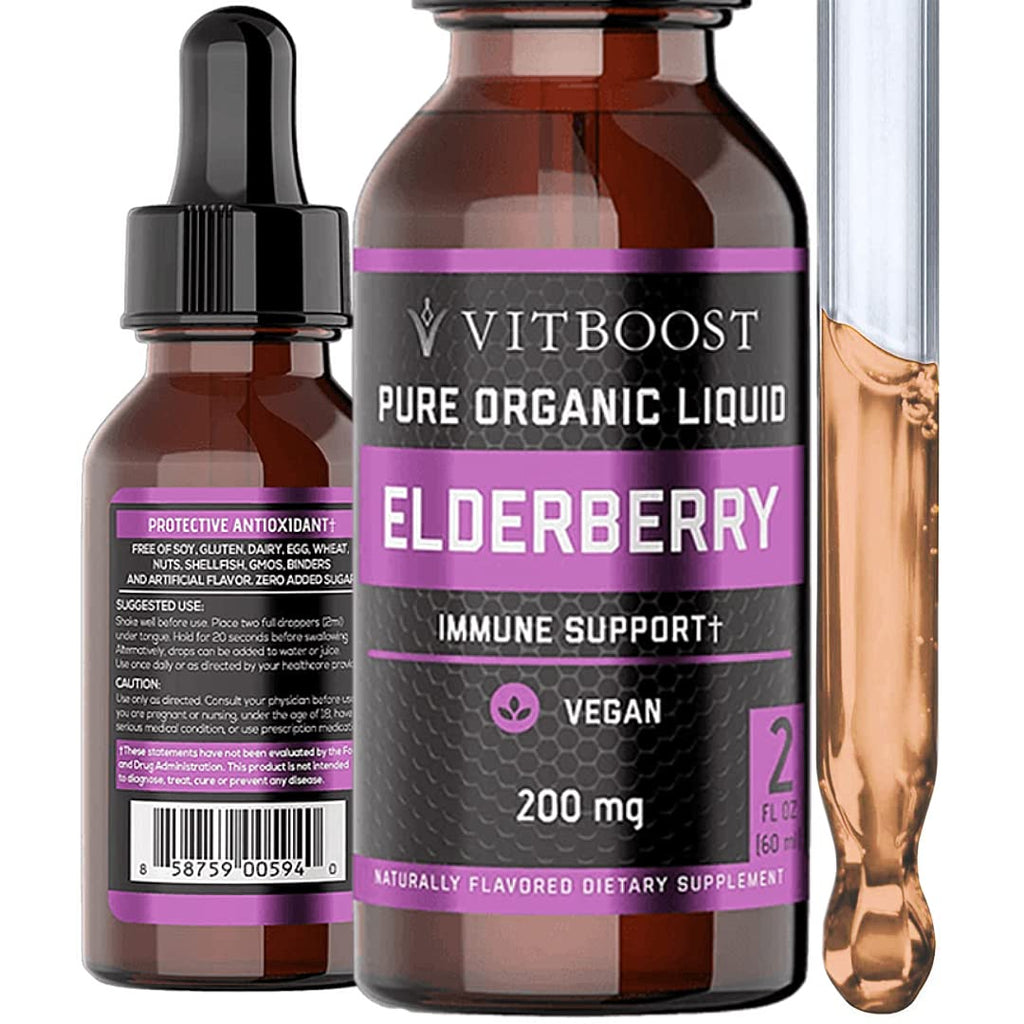 VITBOOST elderberry syrup for immunity