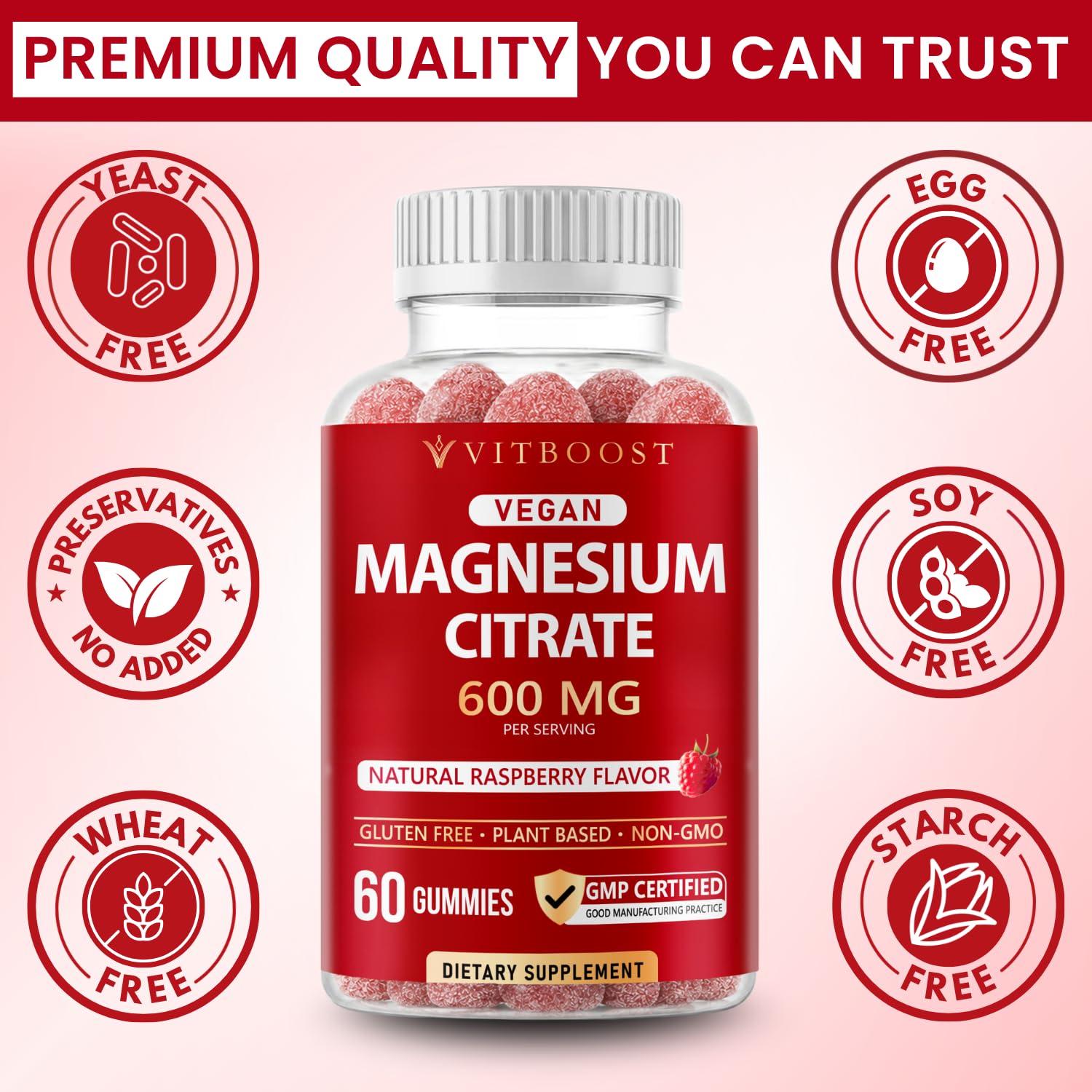 VITBOOST magnesium citrate for muscle recovery