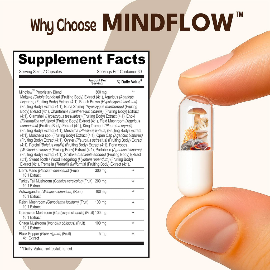 Viteey 27-in-1 mushroom blend