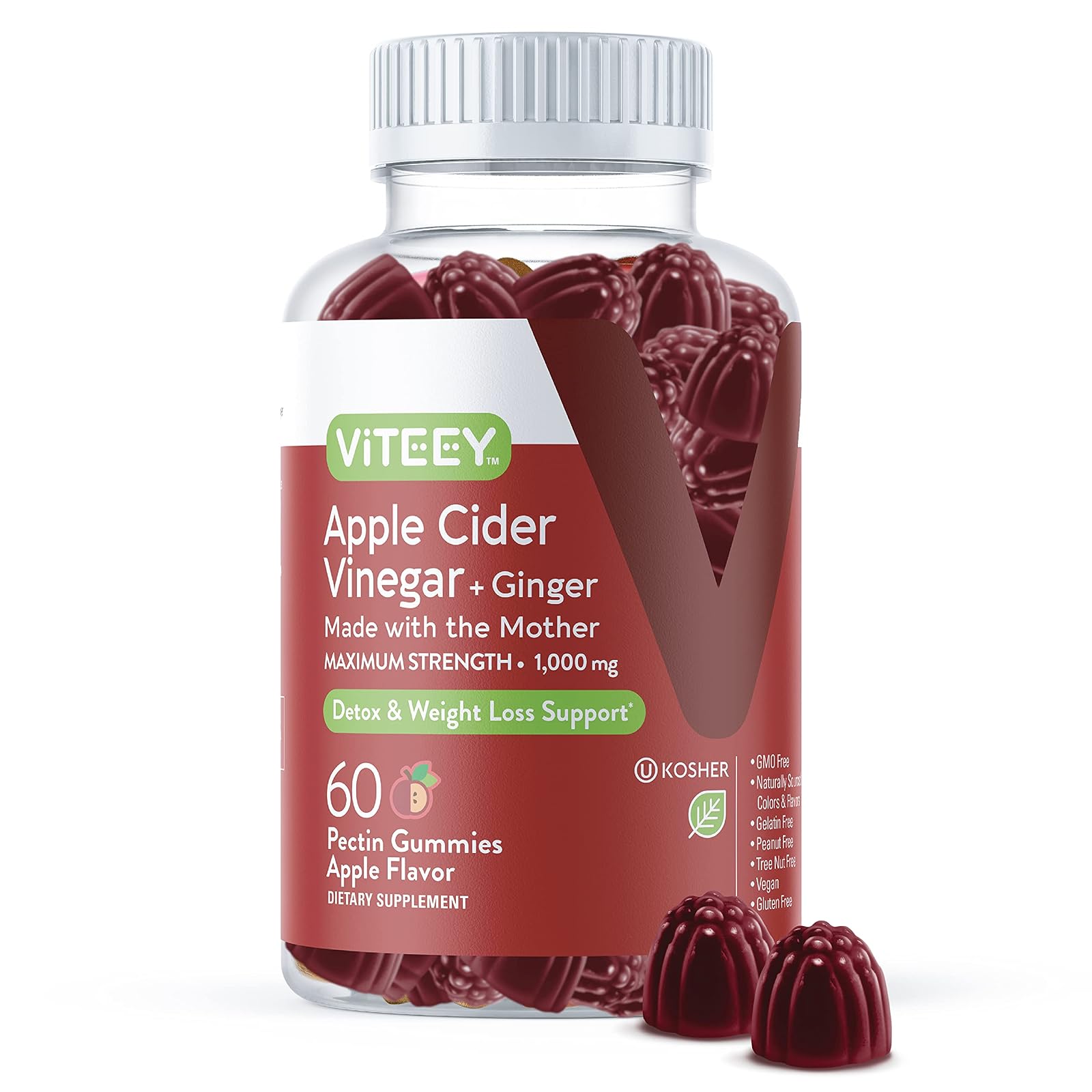 Viteey apple cider vinegar gummies