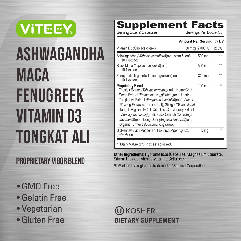 Viteey ashwagandha for hormonal balance