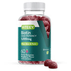 Viteey biotin gummies for hair growth
