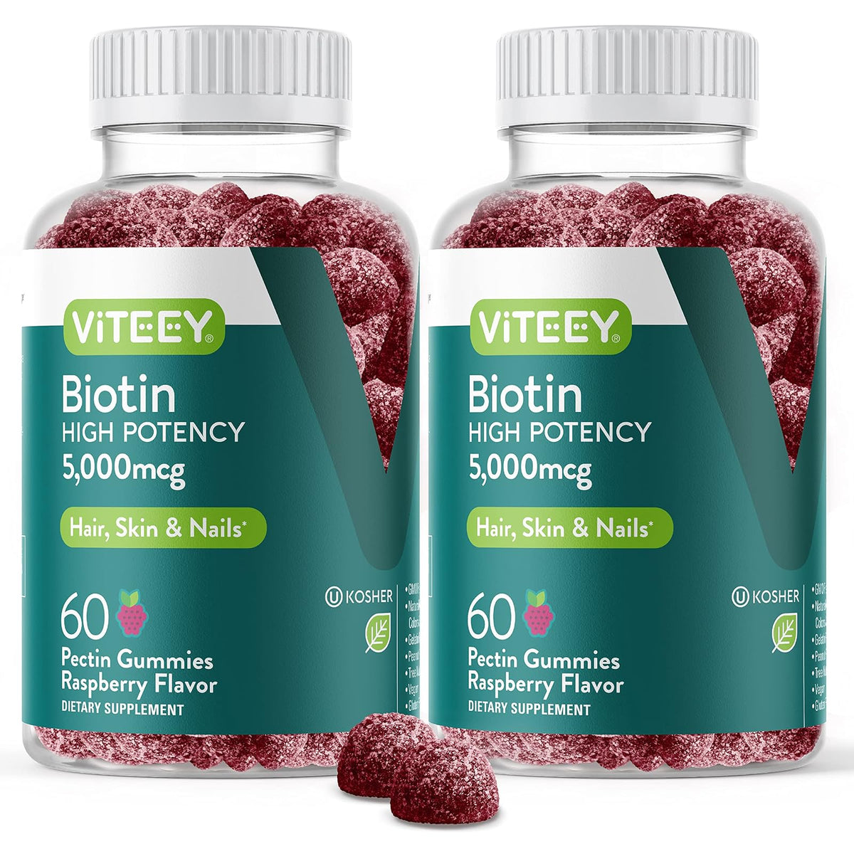 Viteey biotin gummies for healthy hair
