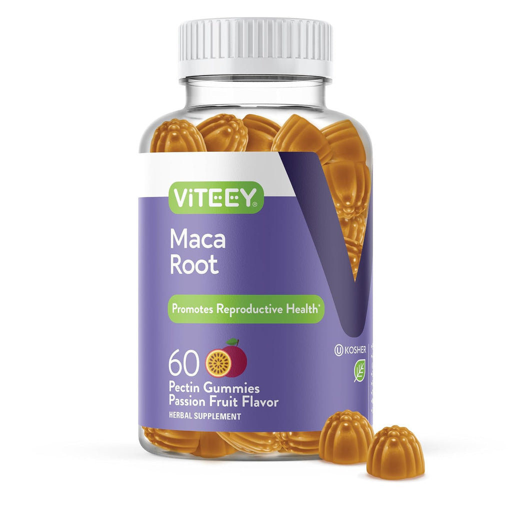 Viteey black maca root gummies for energy