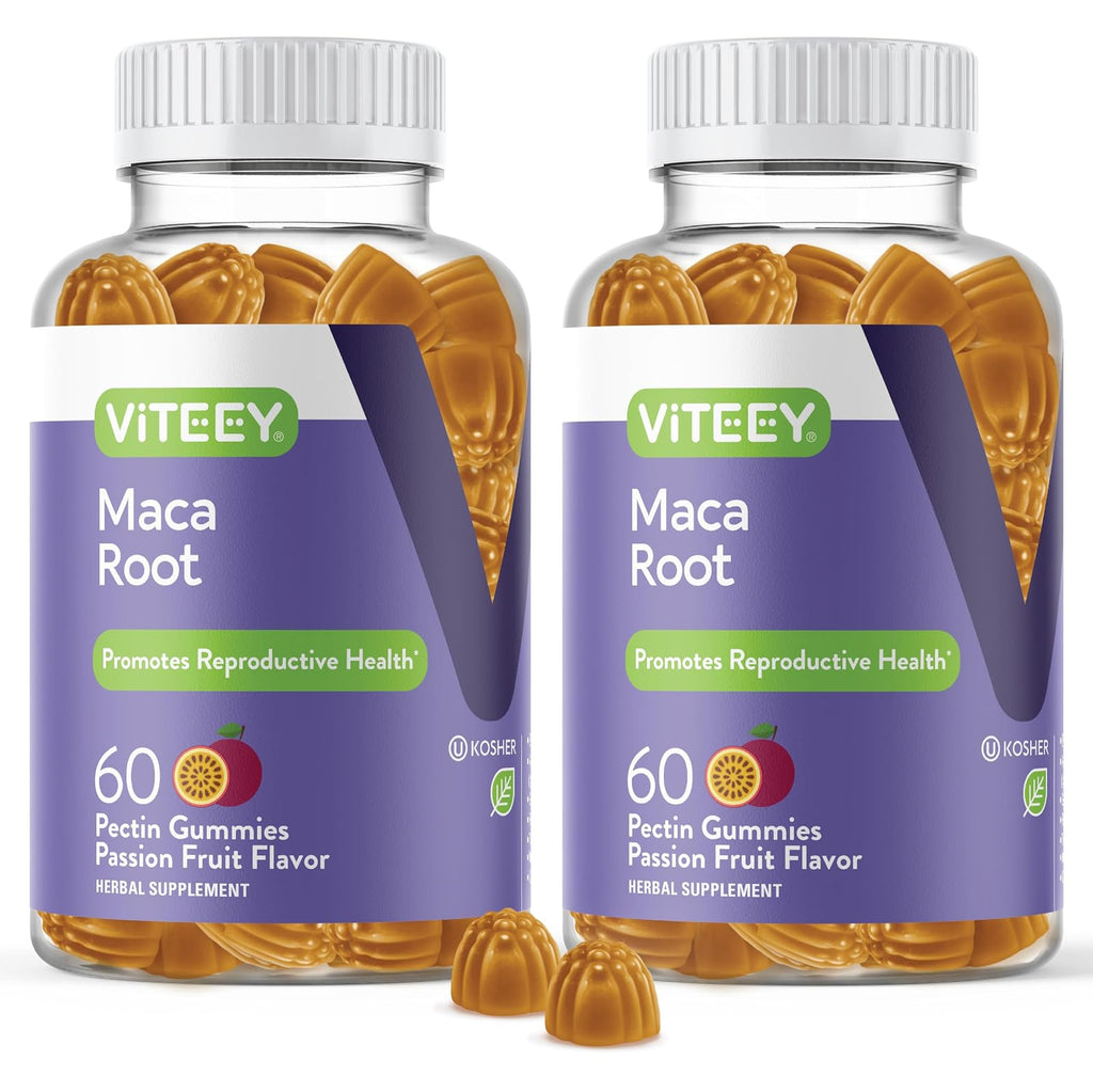 Viteey Black Maca Root gummies for energy
