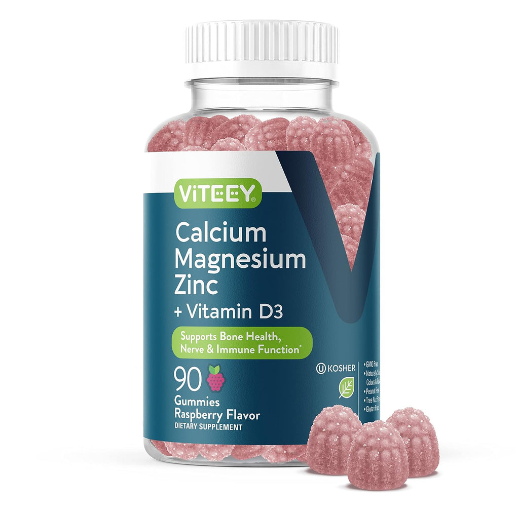 Viteey calcium magnesium zinc gummies