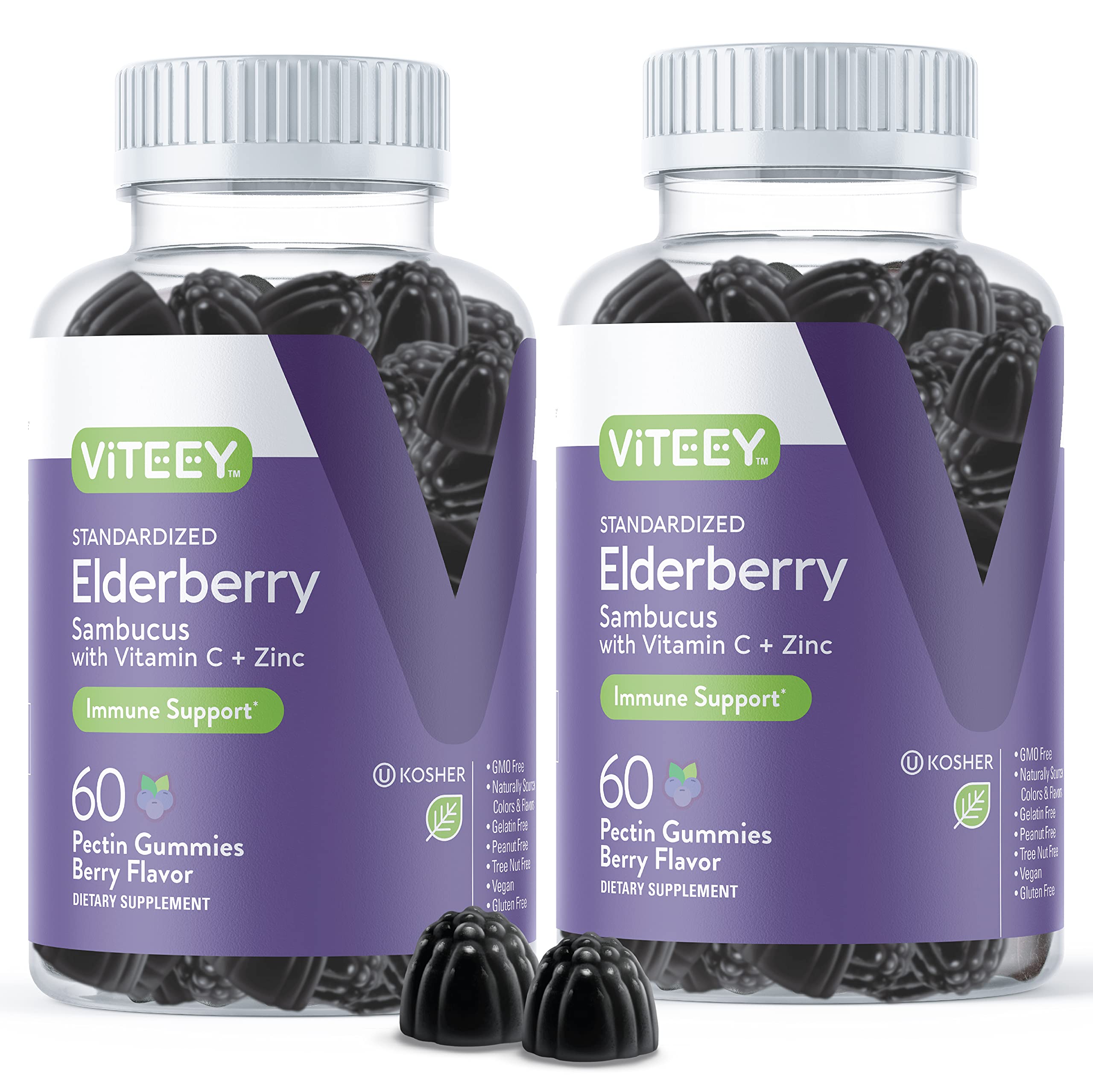 Viteey elderberry gummies for adults