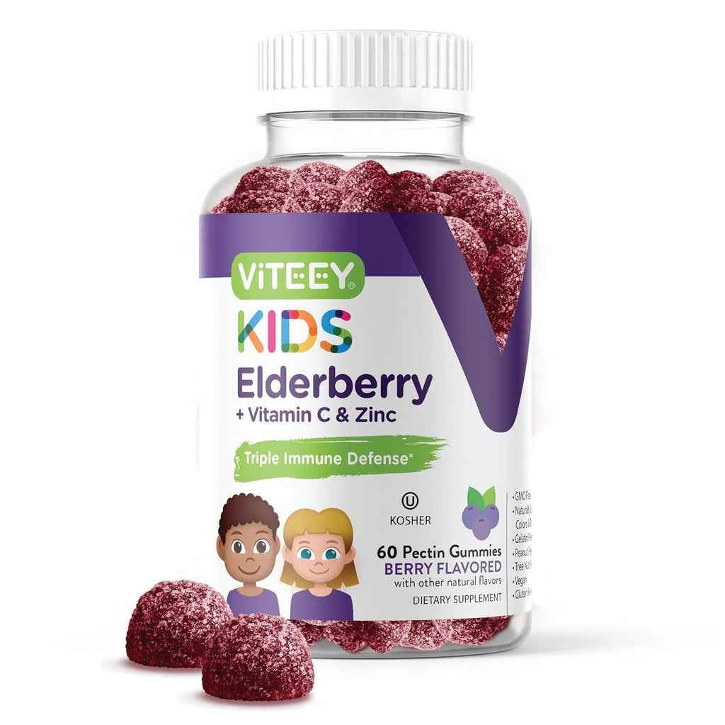 Viteey elderberry gummies for kids
