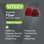 Viteey fiber gummies for regularity support