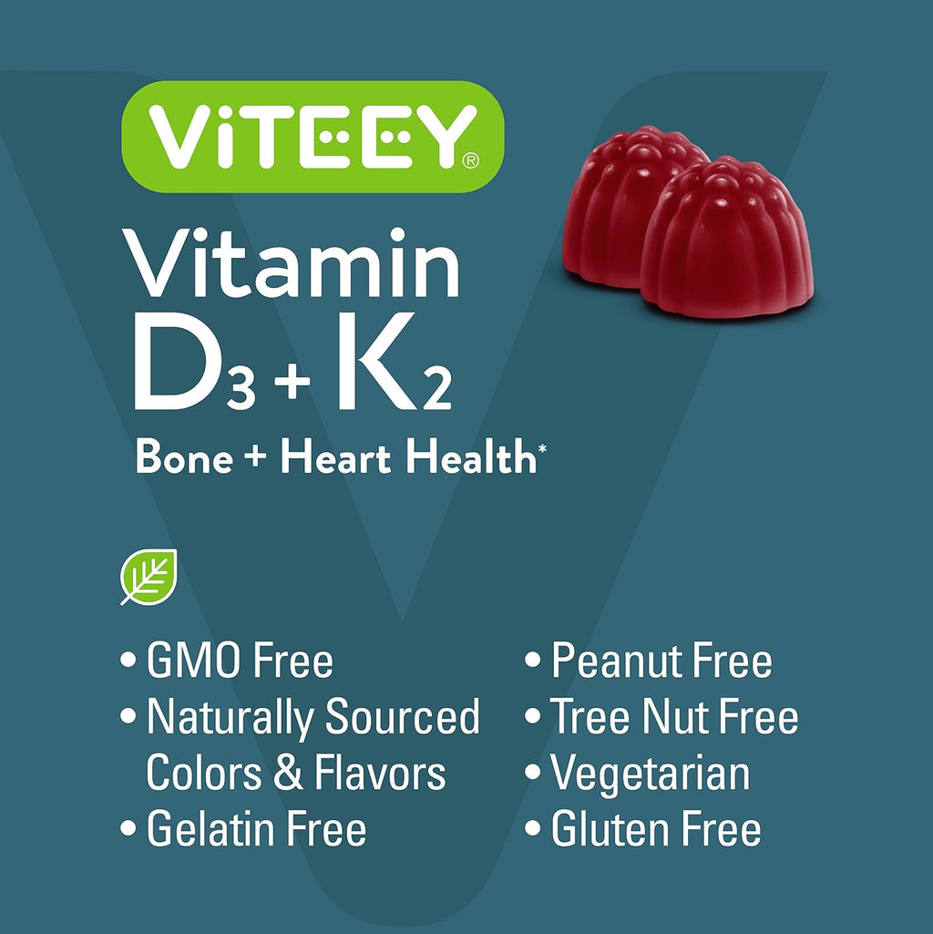 Viteey gummies for daily vitamin D intake