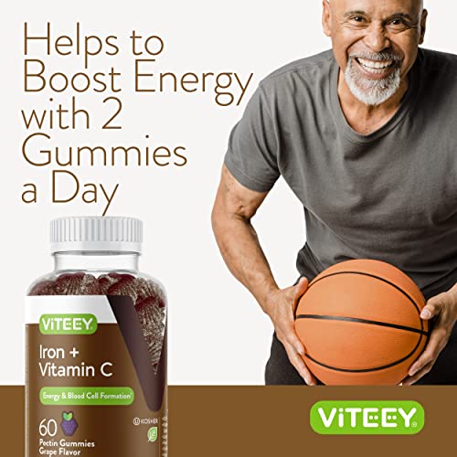 Viteey iron gummies for immune support