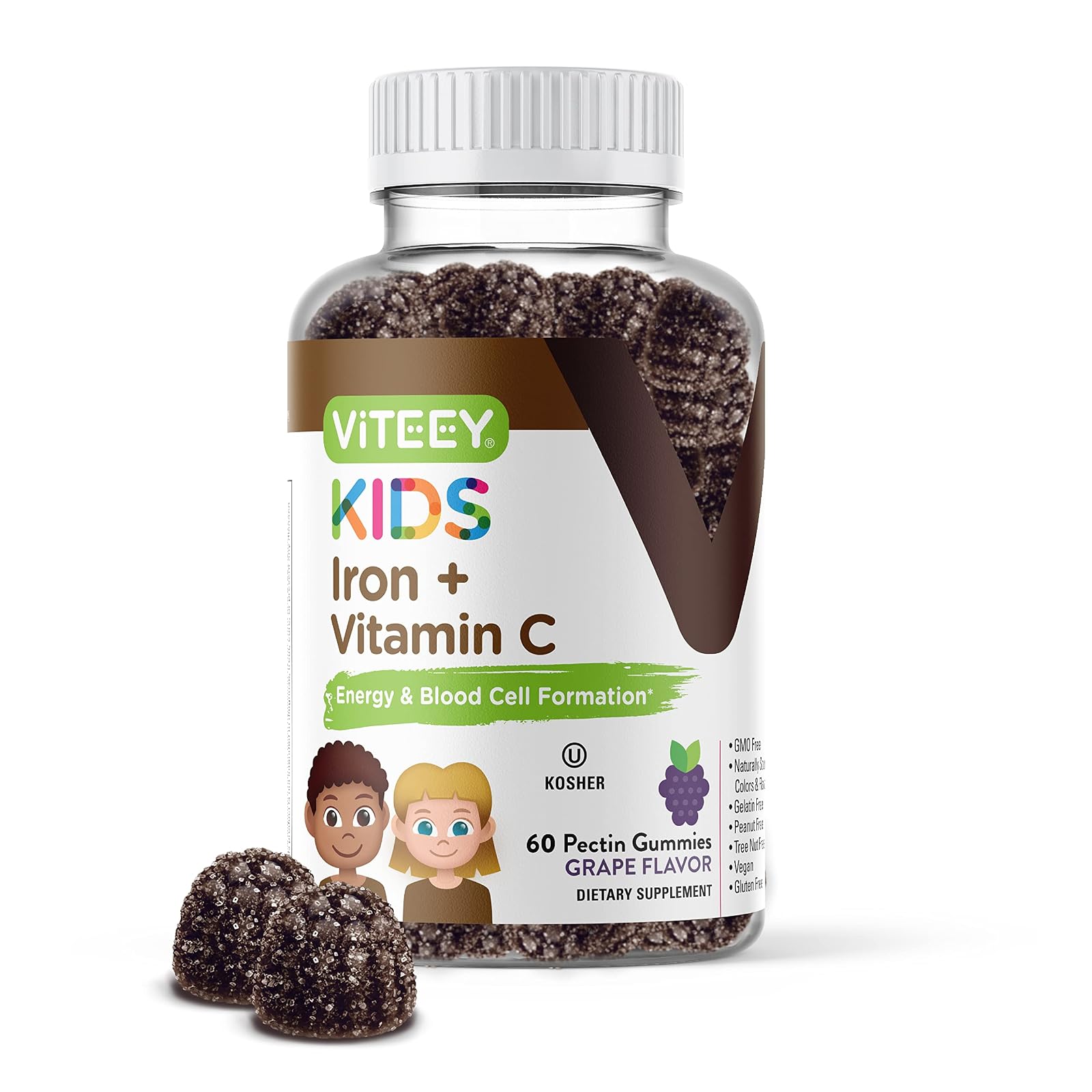 Viteey iron gummies for kids