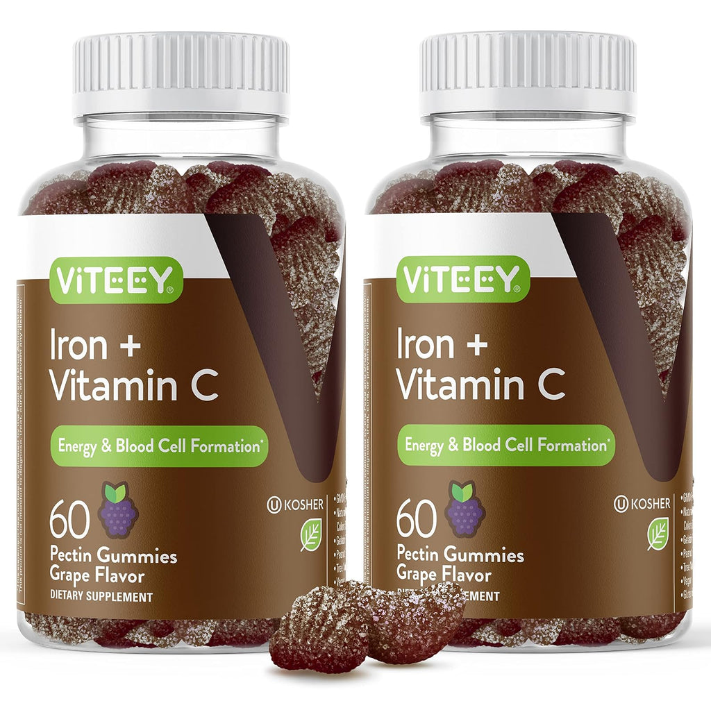 Viteey iron gummies for women
