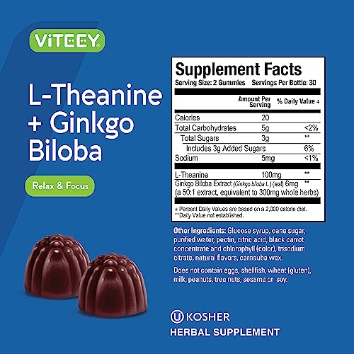 Viteey L-Theanine for better memory
