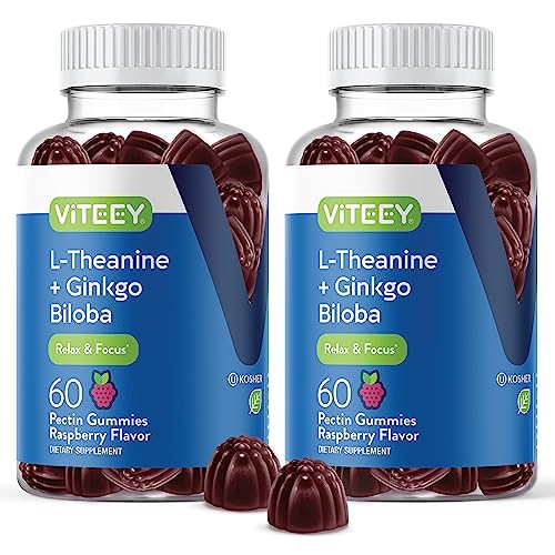 Viteey L-Theanine gummies for focus