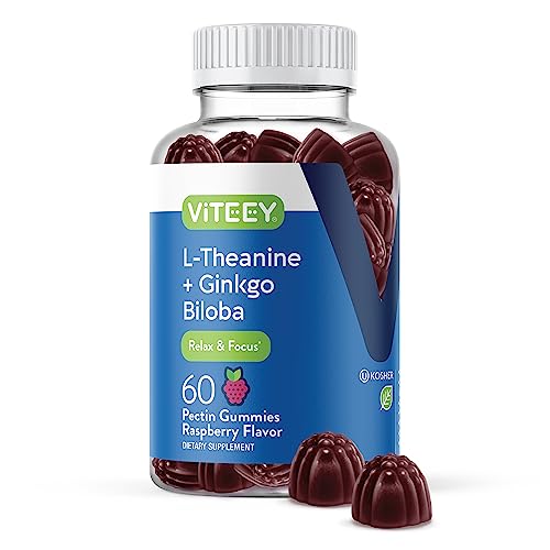 Viteey L-Theanine gummies for focus