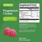 Viteey magnesium citrate supports muscle function