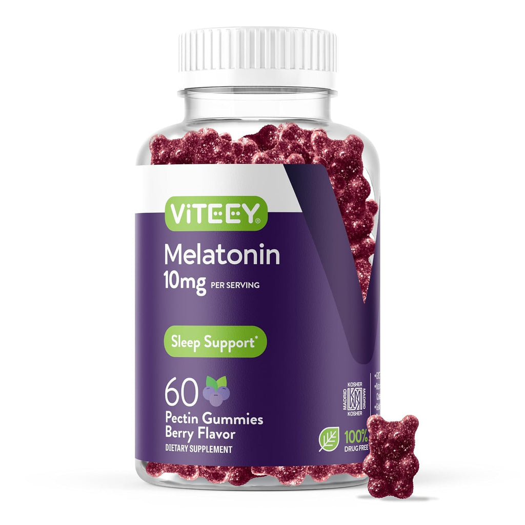 Viteey melatonin gummies for restful sleep