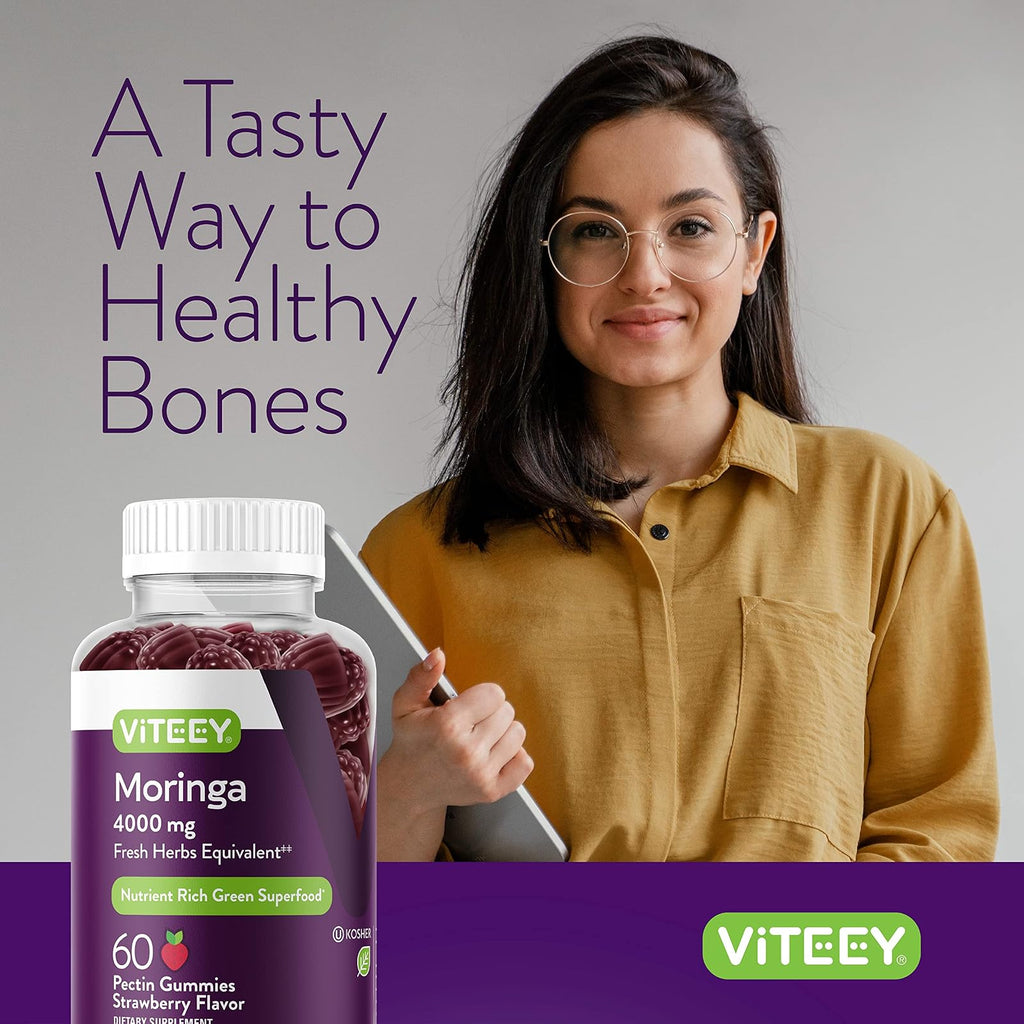 Viteey moringa powder alternative gummies