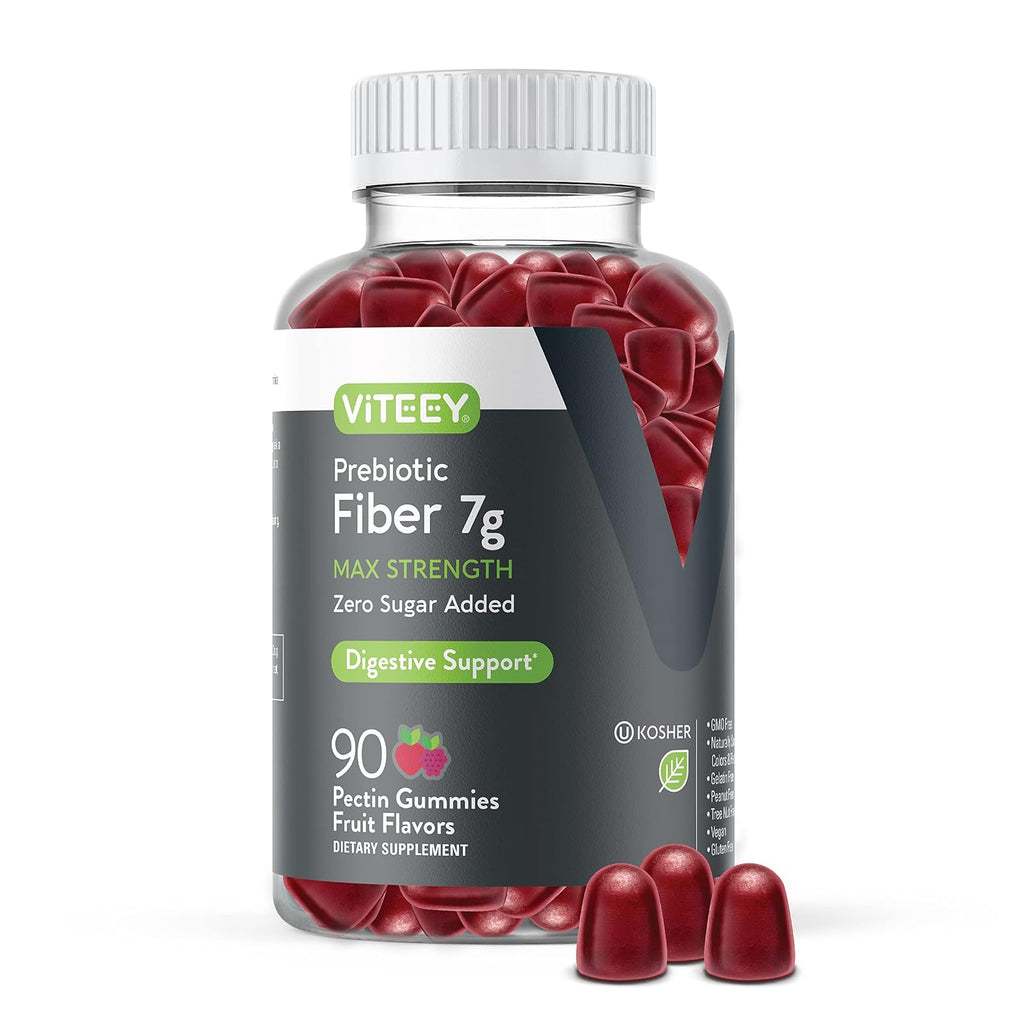 Viteey prebiotic fiber gummies benefits