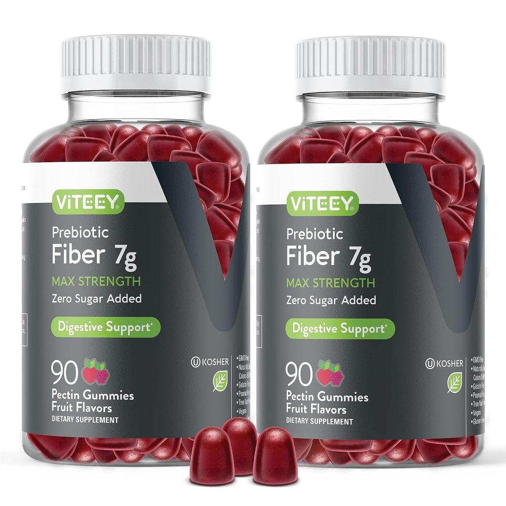 Viteey prebiotic fiber gummies for digestion