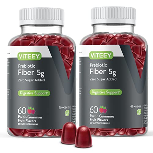 Viteey prebiotic fiber gummies for digestion