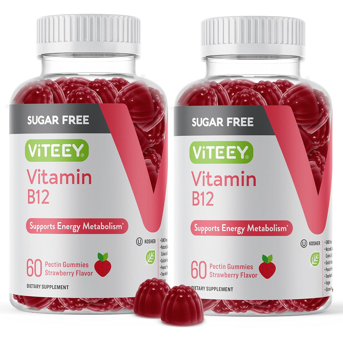Viteey vitamin B12 gummies for energy