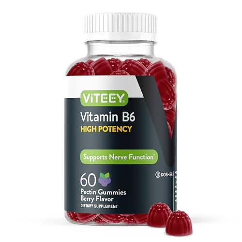 Viteey Vitamin B6 gummies for energy