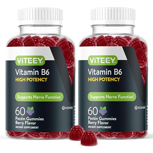 Viteey Vitamin B6 gummies for energy