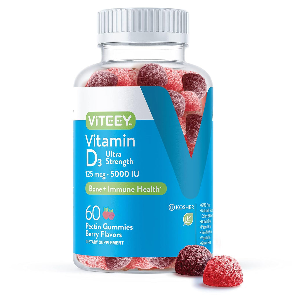 Viteey vitamin D3 gummies benefits