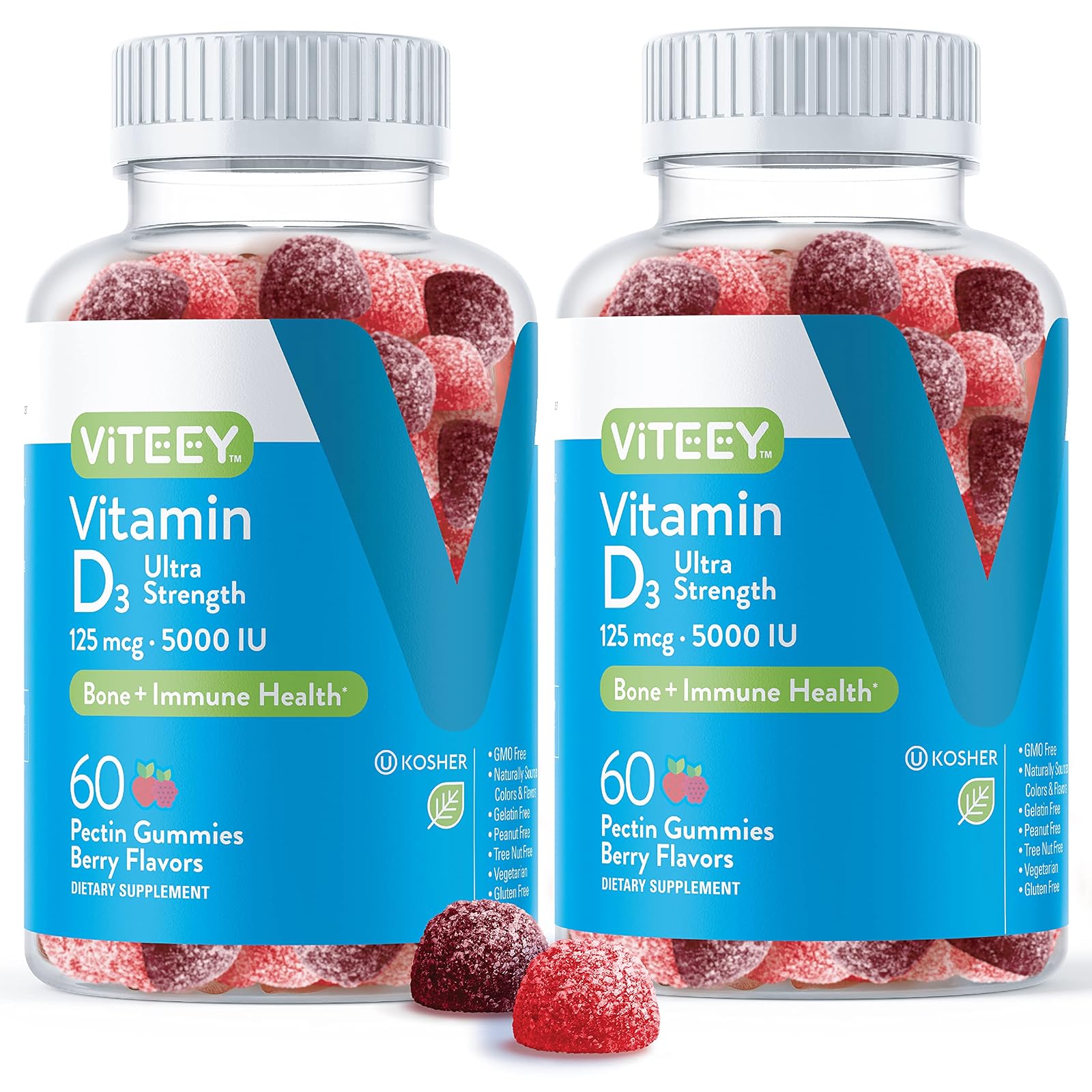 Viteey Vitamin D3 gummies for immunity