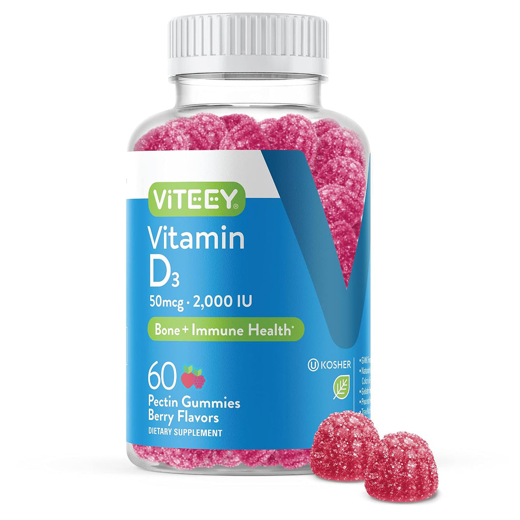 Viteey Vitamin D3 gummies for immunity