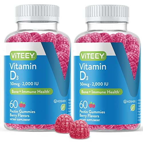 Viteey vitamin D3 gummies for immunity
