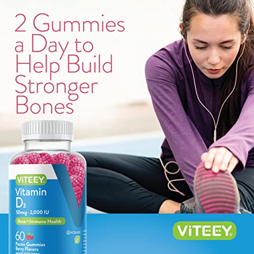 Viteey vitamin D3 gummies with K2