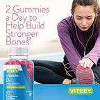 Viteey vitamin D3 gummies with K2