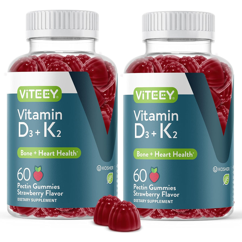 Viteey vitamin D3 K2 gummies benefits