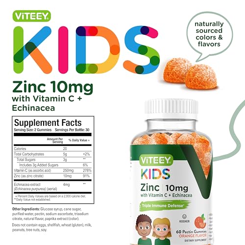 Viteey zinc gummies for better health