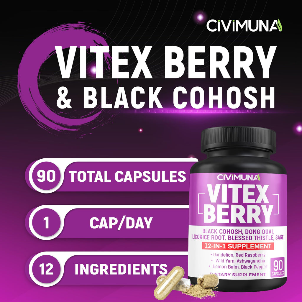 vitex berry extract for hot flashes