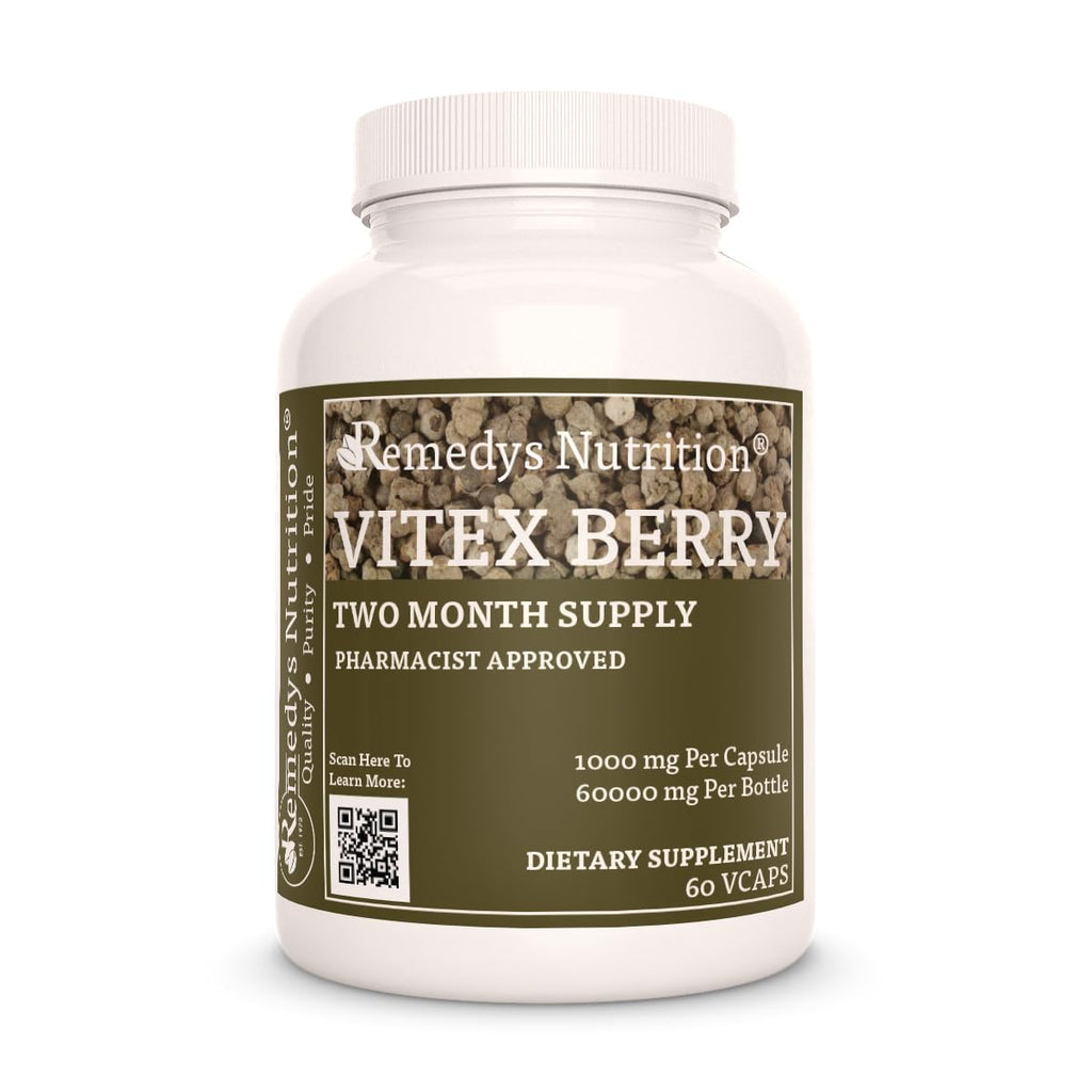 Vitex Berry vegan capsules for wellness