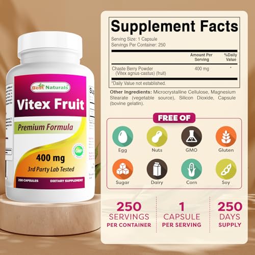vitex chasteberry for women's wellness